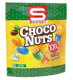 Dražeje čokolada-kikiriki 400 g - Akcija - Njuškalo katalozi