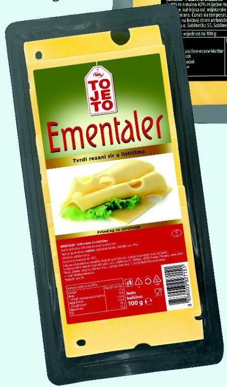 Sir Ementaler ToJeTo 100 g - Boso - Akcija - Njuškalo katalozi