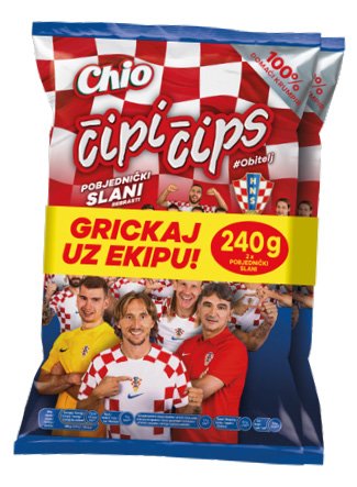 Čips Čipi Čips Pobjednički slani 2x120 g - Akcija - Njuškalo katalozi