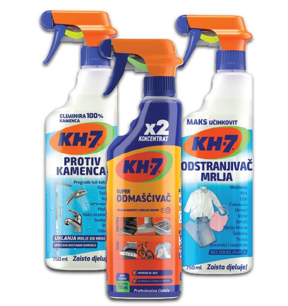 -25% i više na sredstva za čišćenje ili odstranjivanje mrlja KH7 - Akcija - Njuškalo katalozi