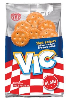 Krekeri Vic slani 150 g - Akcija - Njuškalo katalozi