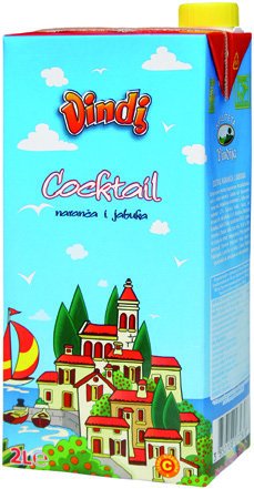 Osvježavajuće piće Vindi Cocktail 2 L - Akcija - Njuškalo katalozi
