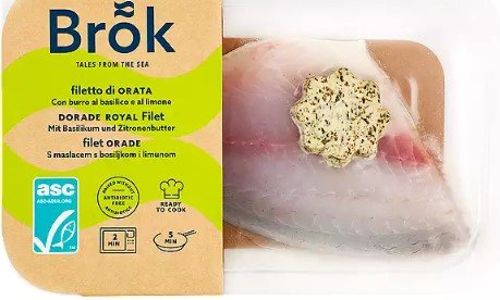 Filet orade ORADA ADRIATIC sa začinjenim maslacem od bosiljaka i limuna ...