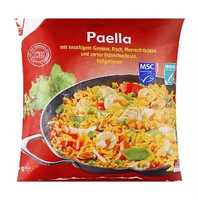 Gotovo jelo Paella 750 g - Kaufland - Akcija - Njuškalo katalozi
