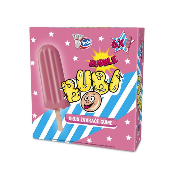 Sladoled Bubi Ledo 6x65 ml 3,69 € - Plodine - Akcija - Njuškalo katalozi