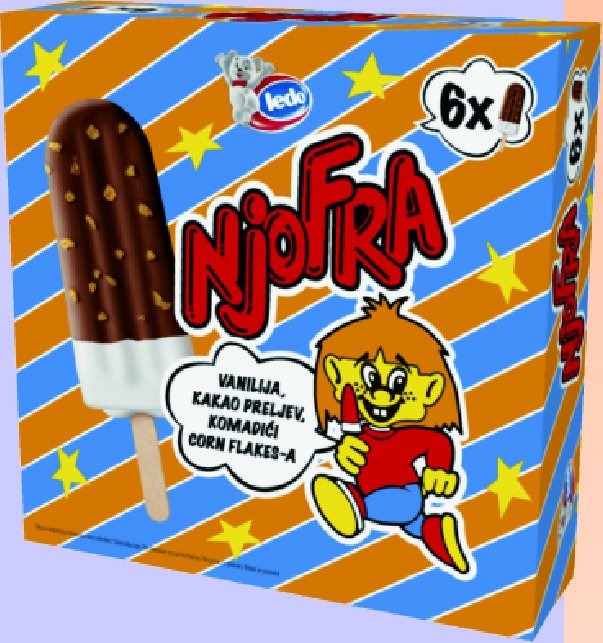 Sladoled Njofra 6/1 6 x 65 ml - Boso - Akcija - Njuškalo katalozi