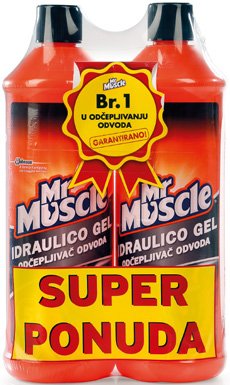 Gel za čišćenje odvoda Mr.Muscolo 2x1 L - Akcija - Njuškalo katalozi