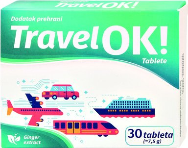 TravelOK!* tablete protiv mučnine 30 kom. - Akcija - Njuškalo katalozi