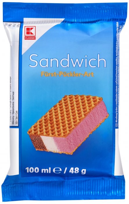 Sendvič sladoled - Kaufland - Akcija - Njuškalo katalozi