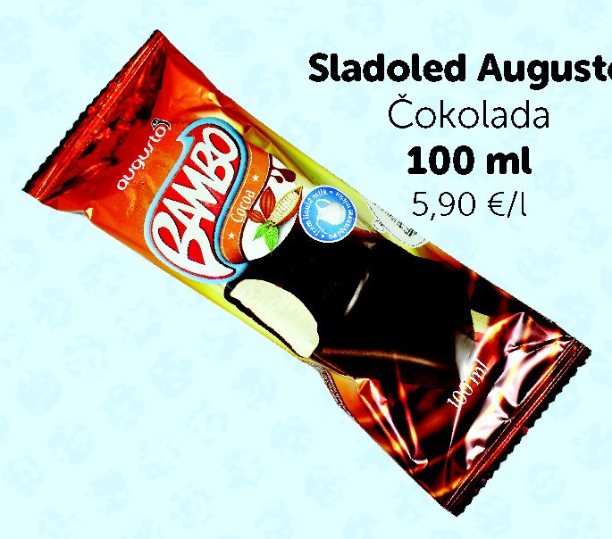 Sladoled Augusto Čokolada 100 ml - Boso - Akcija - Njuškalo katalozi