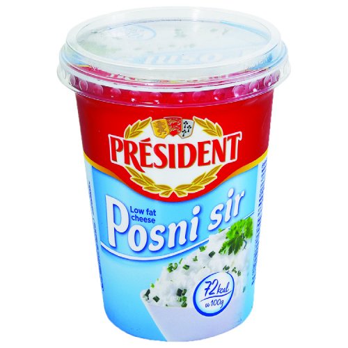 Svježi posni sir President 500 g - NTL - Akcija - Njuškalo katalozi