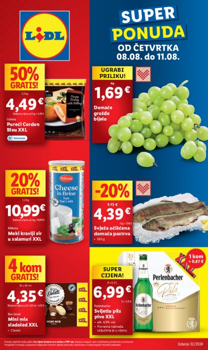 Lidl katalog Super ponuda od četvrtka 08.08.-11.08.2024. - Njuškalo ...