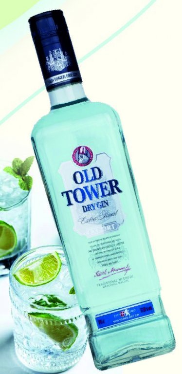 Gin Old tower 37,5% 700 ml - Boso - Akcija - Njuškalo katalozi