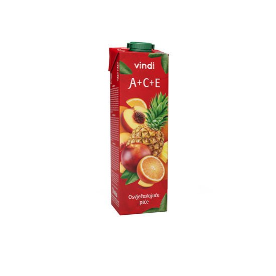 Voćni sok A+C+E Vindi 1 l - Plodine - Akcija - Njuškalo katalozi