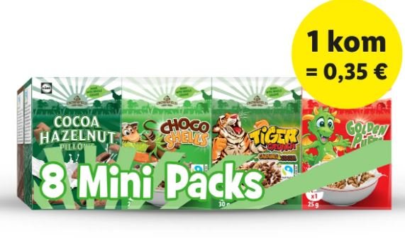 Mix mini žitarica za doručak - Lidl - Akcija - Njuškalo katalozi