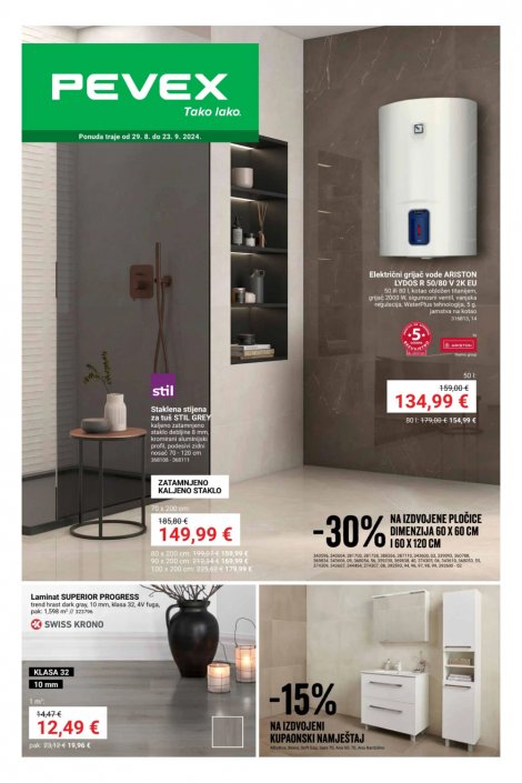 Pevex katalog Akcija 29.08.-23.09.2024. - Njuškalo katalozi