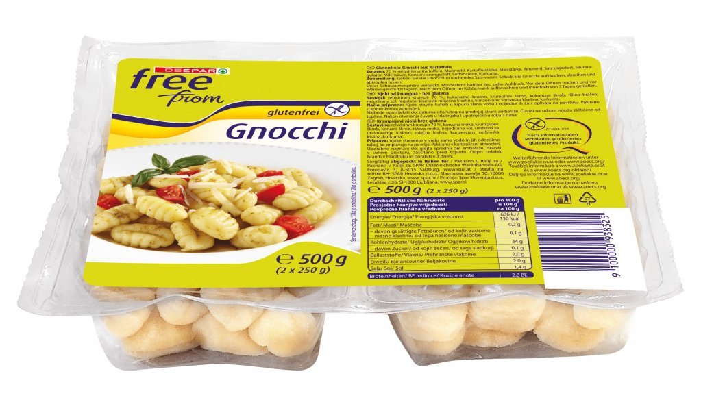 Njoki FREE FROM 500 g - Akcija - Njuškalo katalozi