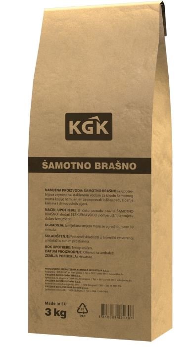 Vatrostalni mort ŠAMOTNO BRAŠNO 3 kg - Pevex - Akcija - Njuškalo katalozi