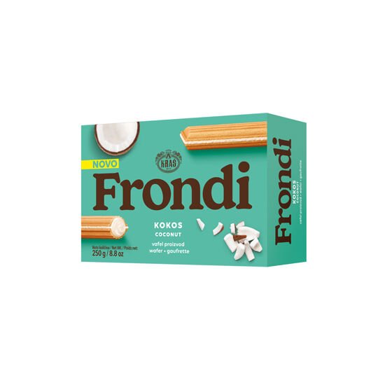 Vafel prutići punjeni, razne vrste Frondi 250 g - Plodine - Akcija ...