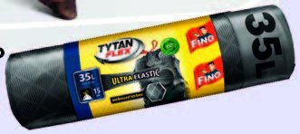 Vreće za smeće Fino Titan flex, 35L, 15/1 - Boso - Akcija - Njuškalo katalozi