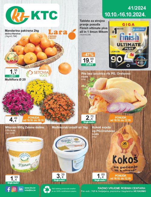 KTC katalog Široka potrošnja 10.10.-16.10.2024. - Njuškalo katalozi