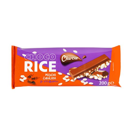 Čokolada riža Choco Rice 200 g - Plodine - Akcija - Njuškalo katalozi