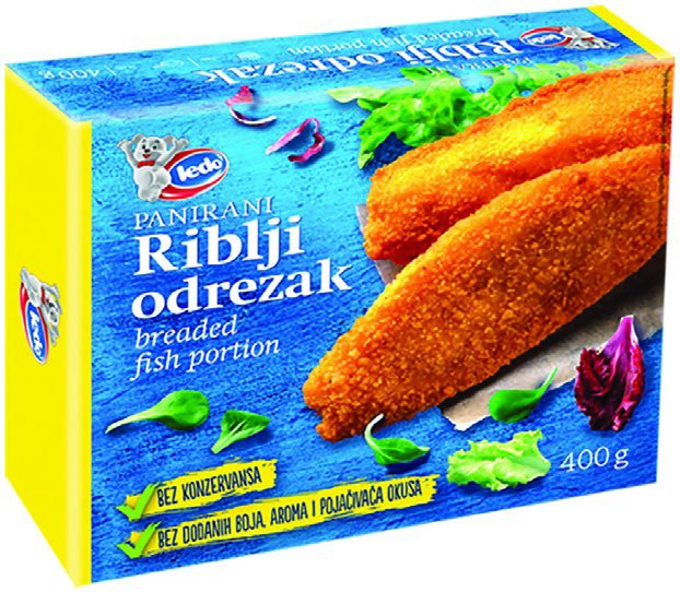Panirani riblji odrezak Ledo 400 g - NTL - Akcija - Njuškalo katalozi