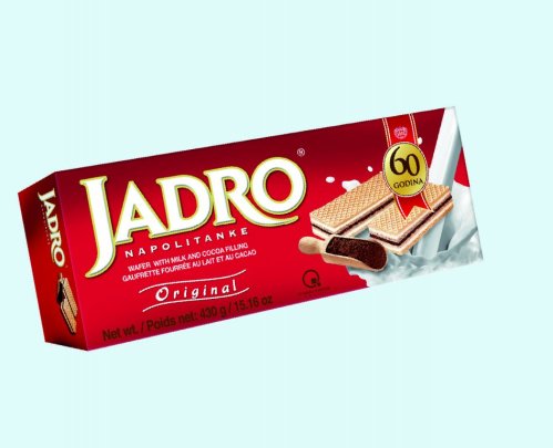 Keks Jadro Napolitanke 430 g - Boso - Akcija - Njuškalo katalozi