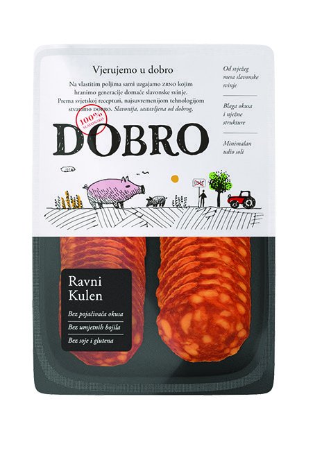 Salama slavonska, kulen ravni, kobasica zimska, čajna narezak Dobro 80 g - NTL - Akcija ...