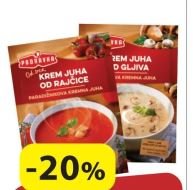 -20% na odabrane krem juhe Podravka - Ribola - Akcija - Njuškalo katalozi