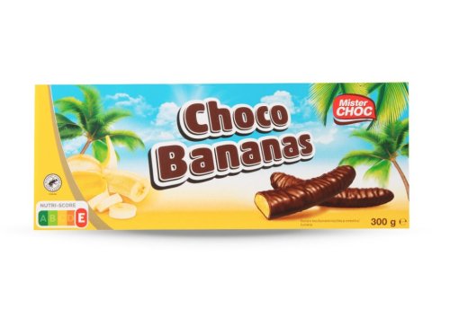 Čokoladne bananice Mister Choc 300 g - Lidl - Akcija - Njuškalo katalozi