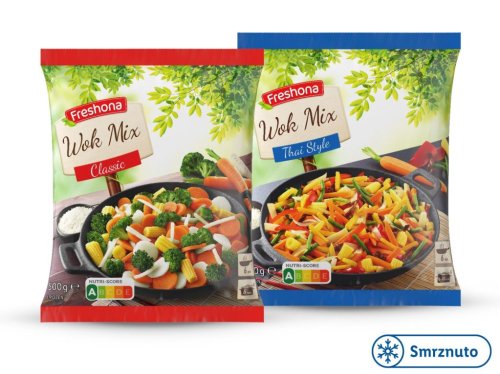 Mix povrća za wok 500 g - Lidl - Akcija - Njuškalo katalozi