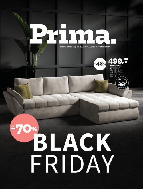Prima katalog Black Friday 15.11.-04.12.2024. - Njuškalo katalozi