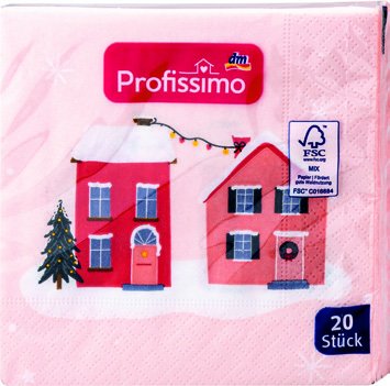 Profissimo ubrusi 25 x 25 20 kom. - Akcija - Njuškalo katalozi