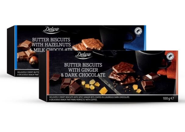 Premium keksi preliveni čokoladom 100 g - Lidl - Akcija - Njuškalo katalozi