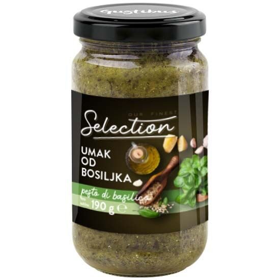 Umak Pesto basilico Selection 190 g - Plodine - Akcija - Njuškalo katalozi