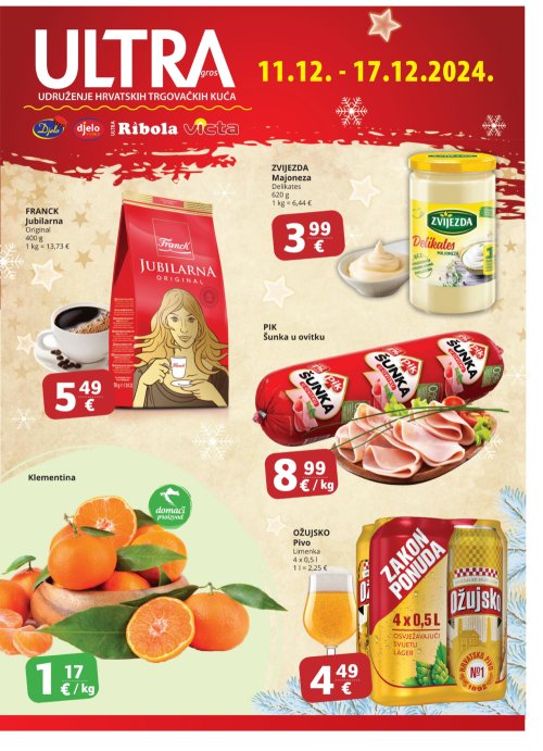 Djelo Ultra Gros katalog Akcija 11.12.-17.12.2024. - Njuškalo katalozi