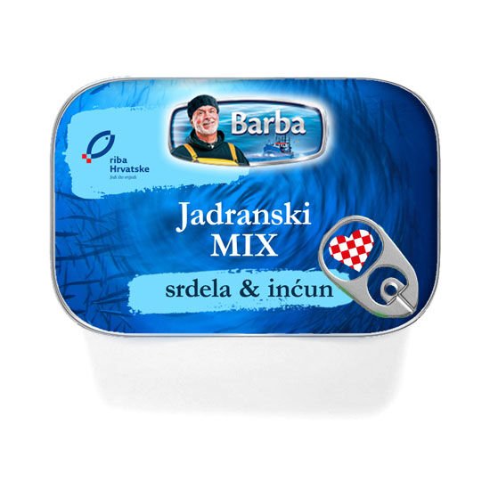 Jadranska srdela, odabrane vrste Barba 110 g - Plodine - Akcija ...