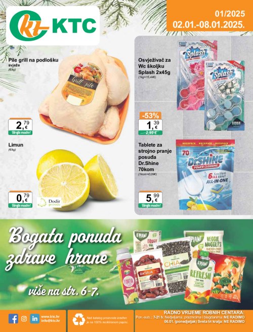 KTC katalog Široka potrošnja 02.01.-08.01.2025. - Njuškalo katalozi