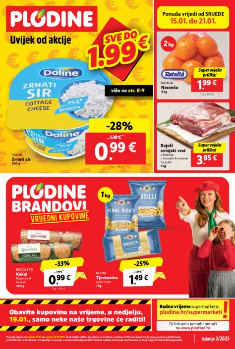 Plodine katalog Akcija 15.01.-21.01.2025. - Njuškalo katalozi