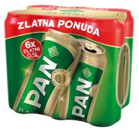 Pivo Pan Lager ili Zlatni 6x0,5 L - Akcija - Njuškalo katalozi