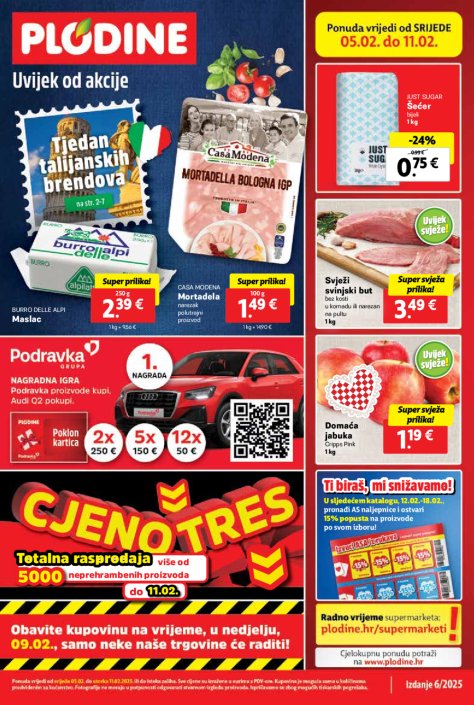 Plodine katalog Akcija 05.02.-11.02.2025. - Njuškalo katalozi
