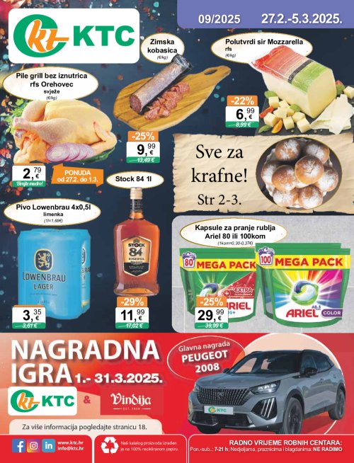 KTC Široka Potrošnja 27.02.-05.03.2025. - Njuškalo katalozi