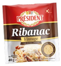 Sir Ribanac ili Ribanac Vintage President 40 g - Akcija - Njuškalo katalozi