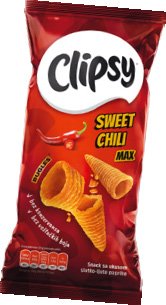 Flips Clipsy Max Sweet Chili ili Sour Cream 25 g - Akcija - Njuškalo ...
