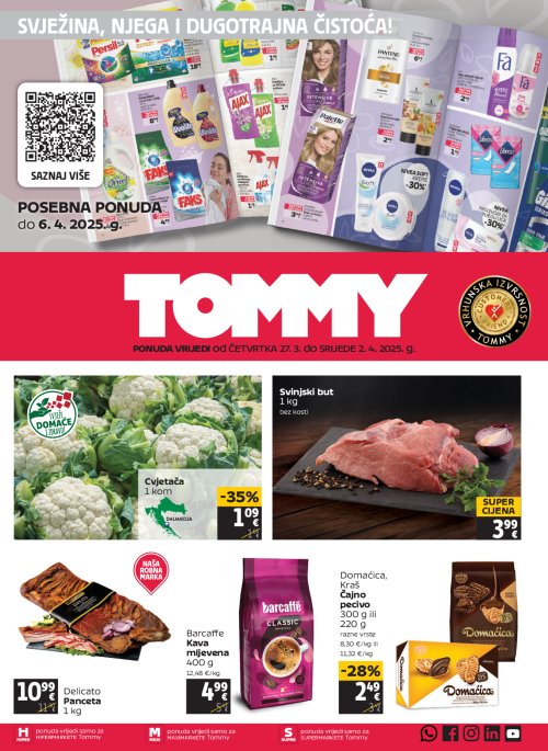 Tommy katalog Akcija 27.03.-02.04.2025. - Njuškalo katalozi