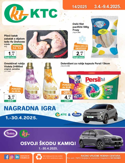 KTC katalog Široka potrošnja 03.04.-09.04.2025. - Njuškalo katalozi