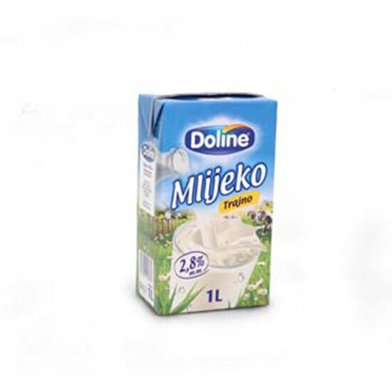 Mlijeko trajno 2,8% m.m. Doline 1 l - Plodine - Akcija - Njuškalo katalozi