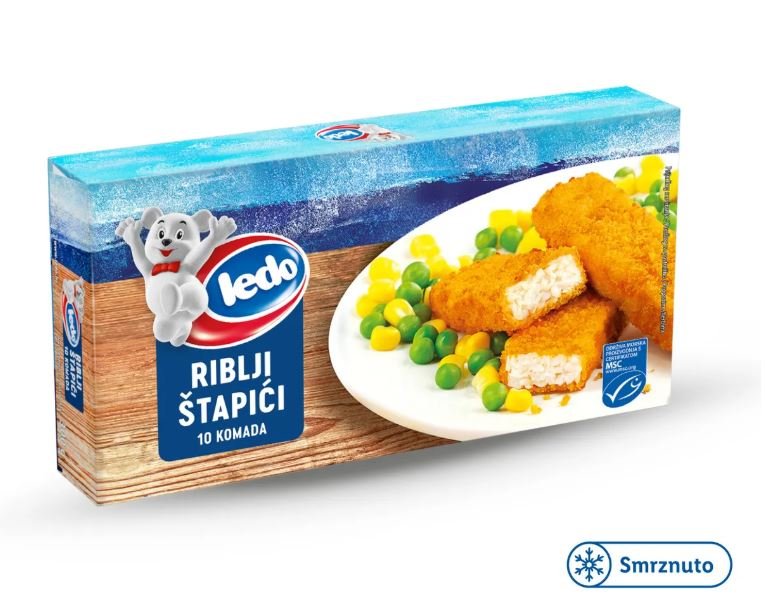 Ledo Panirani riblji štapići 300 g - Lidl - Akcija - Njuškalo katalozi