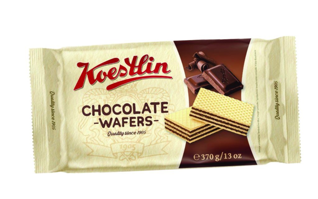 Napolitanke čokolada, limun-limeta, voćne kocke ili čoko rum Koestlin ...